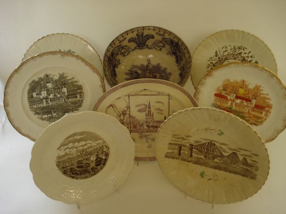 Bonhams : A Clyde Pottery Royal bowl and a collection of Scottish ...