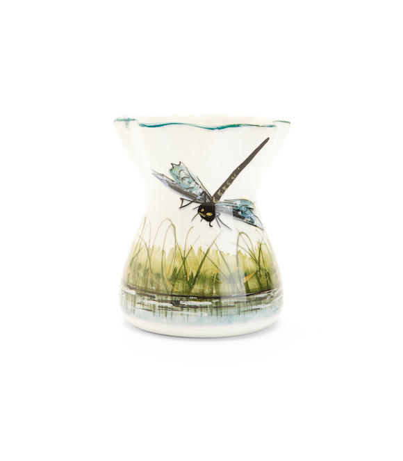 Bonhams A Wemyss Vase Dragonflies