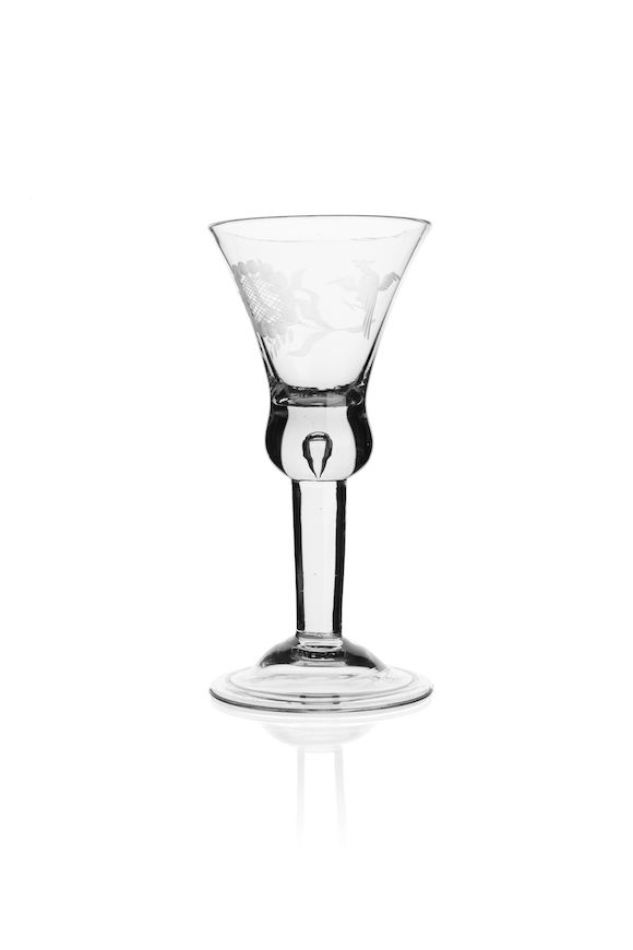 Bonhams : A Jacobite goblet Circa 1740