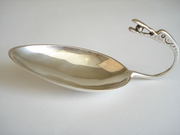 Bonhams : A Traprain Treasure reproduction silver spoon By Brook & Son ...
