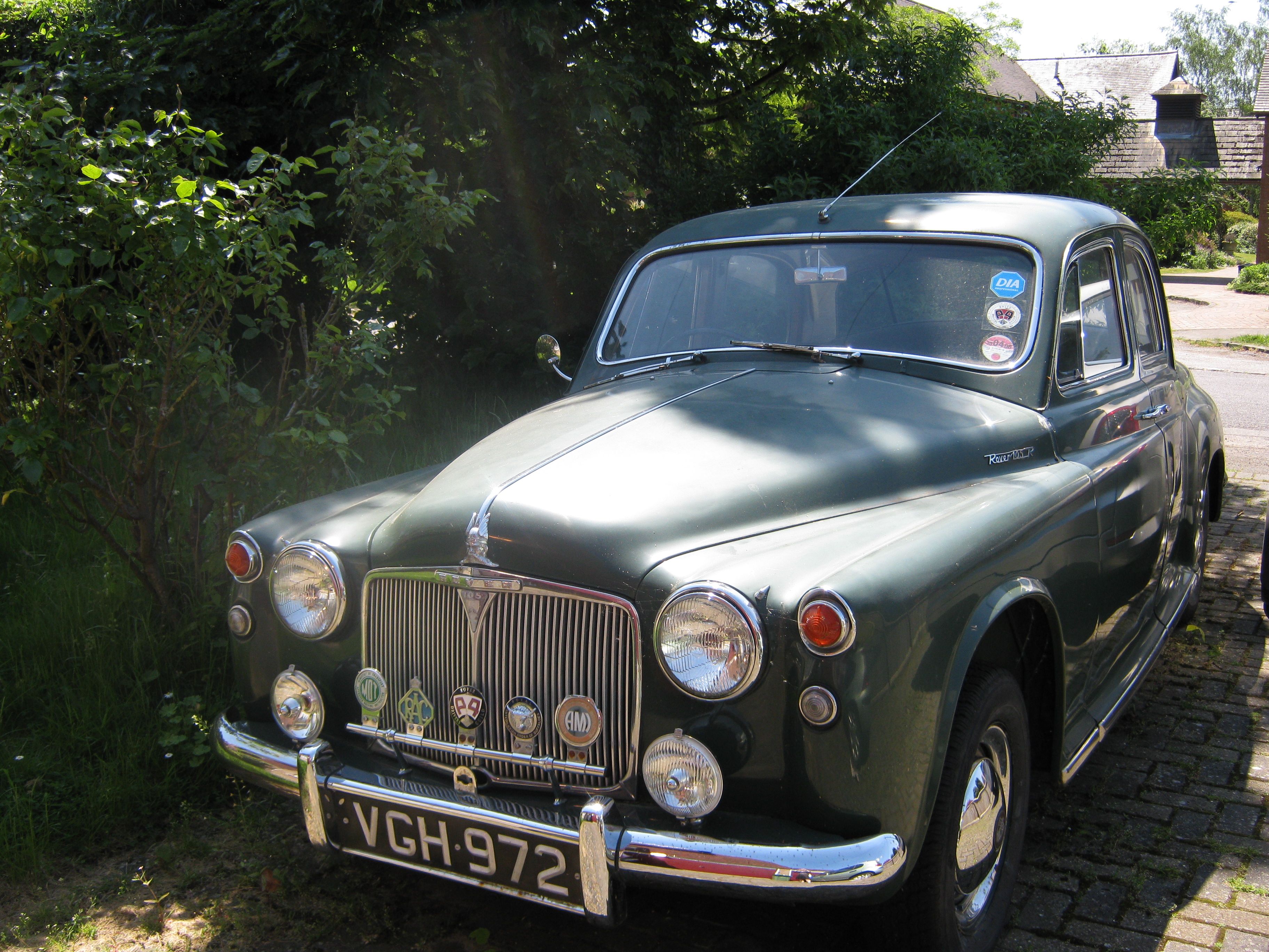 Bonhams Cars : c.1958 Rover 105R Saloon Chassis no. to be advised ...
