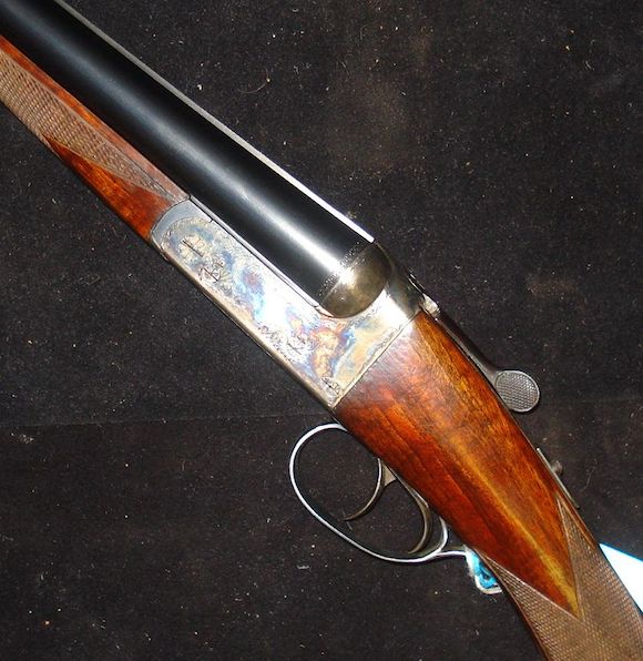 Bonhams : A 12-bore (2¾in) 'No. 4' boxlock ejector gun by Aguirre ...