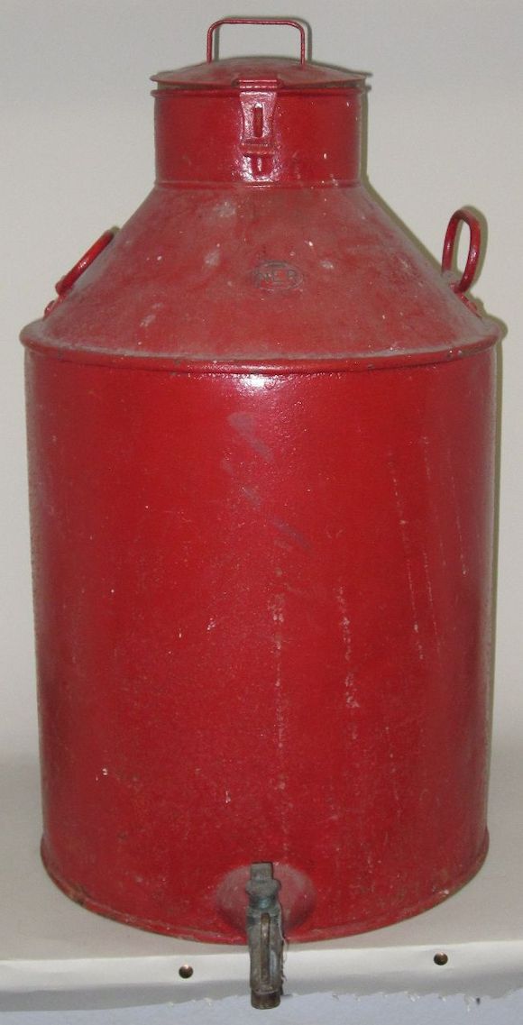 Bonhams : Railwayana: NER Paraffin can (large)