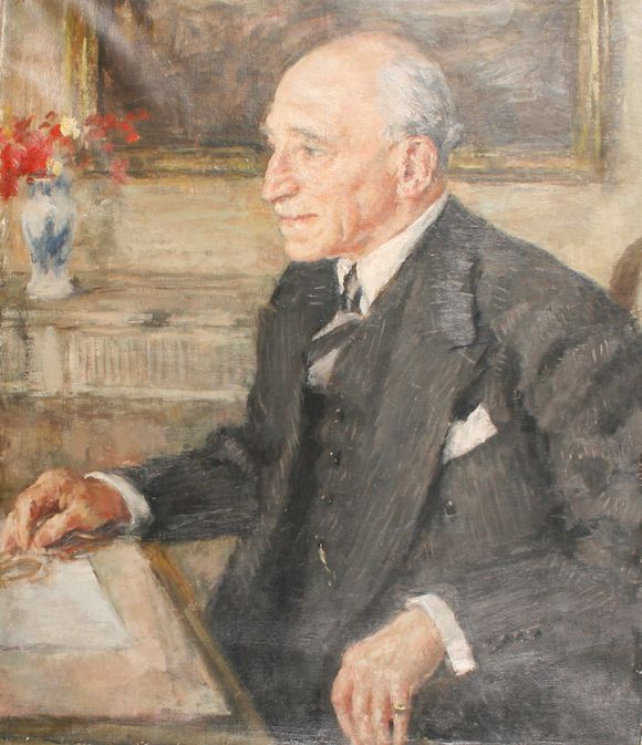 Bonhams : Josef Oppenheimer (German, 1876-1966) Portrait.