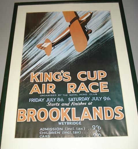 Bonhams Cars : A decorative print of a Brooklands - King's Cup Air Race ...