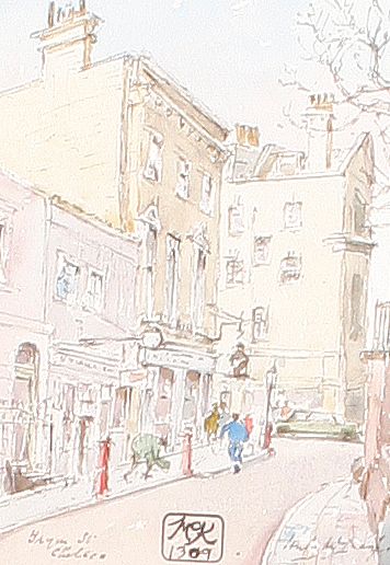 Bonhams : Hugh McKenzie (British 1909-2005) The Queen's Head, Tryon ...