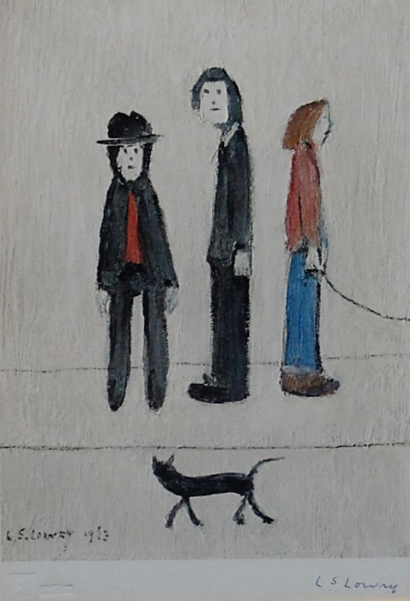 Bonhams : Laurence Stephen Lowry, R.A. (British, 1887-1976) 'Three Man ...