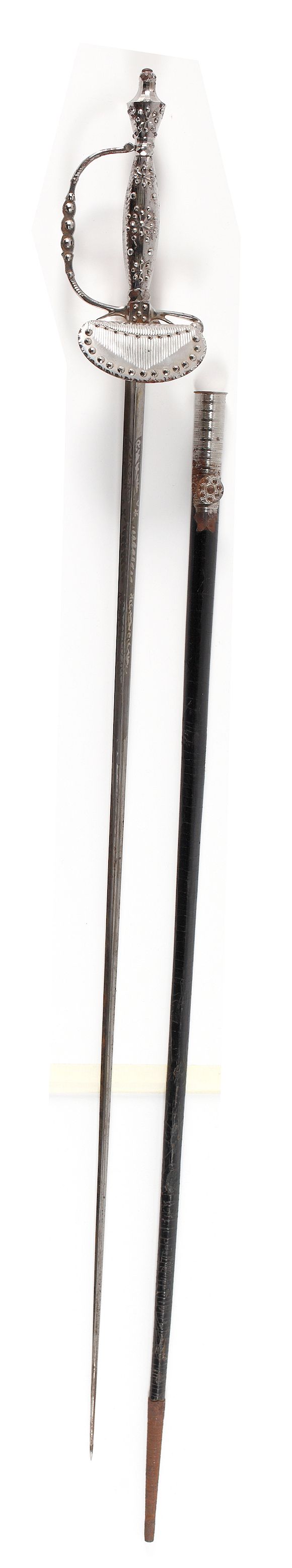 Bonhams : A Cut Steel Court Sword