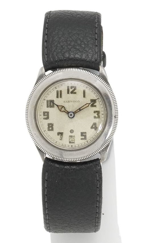 Bonhams : Harwood Self Winding Watch Co. Ltd. An early self winding ...