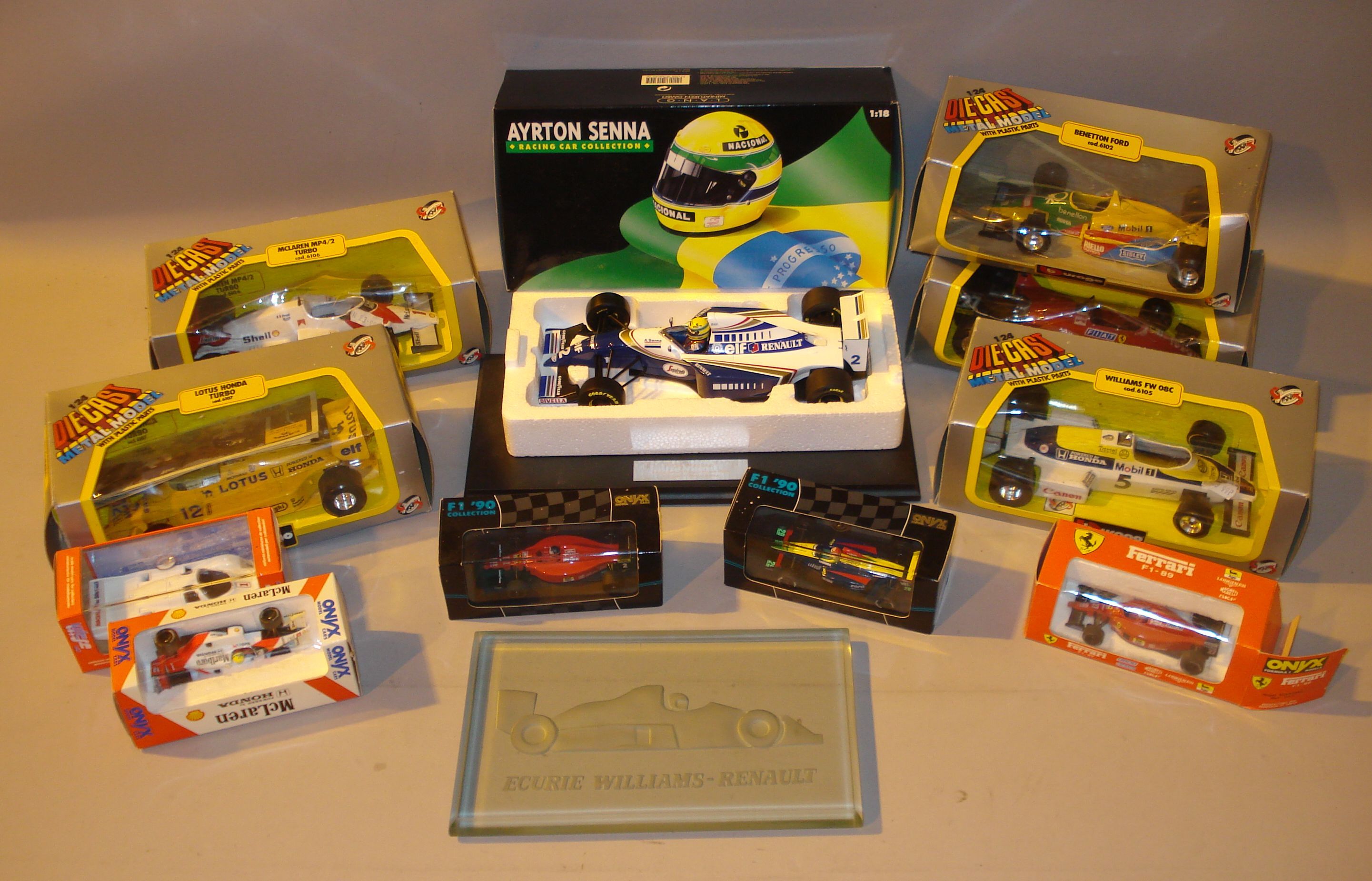 Bonhams Cars : A lot of Formula 1 collectibles,