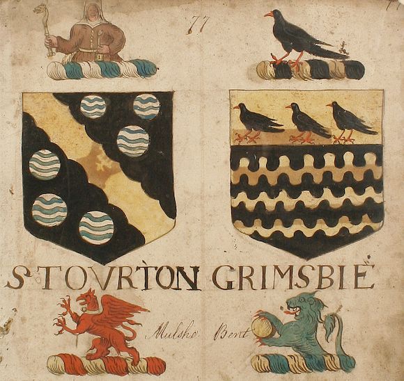 Bonhams : The Arms and Quarterings of William Fitz-William of Clixby in ...