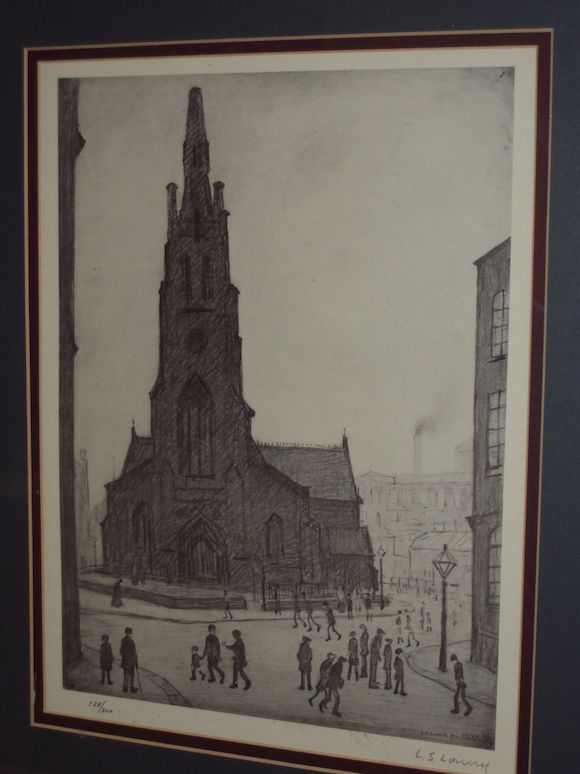 Bonhams : Laurence Stephen Lowry R.A. (British, 1887-1976) 'St. Simon's ...