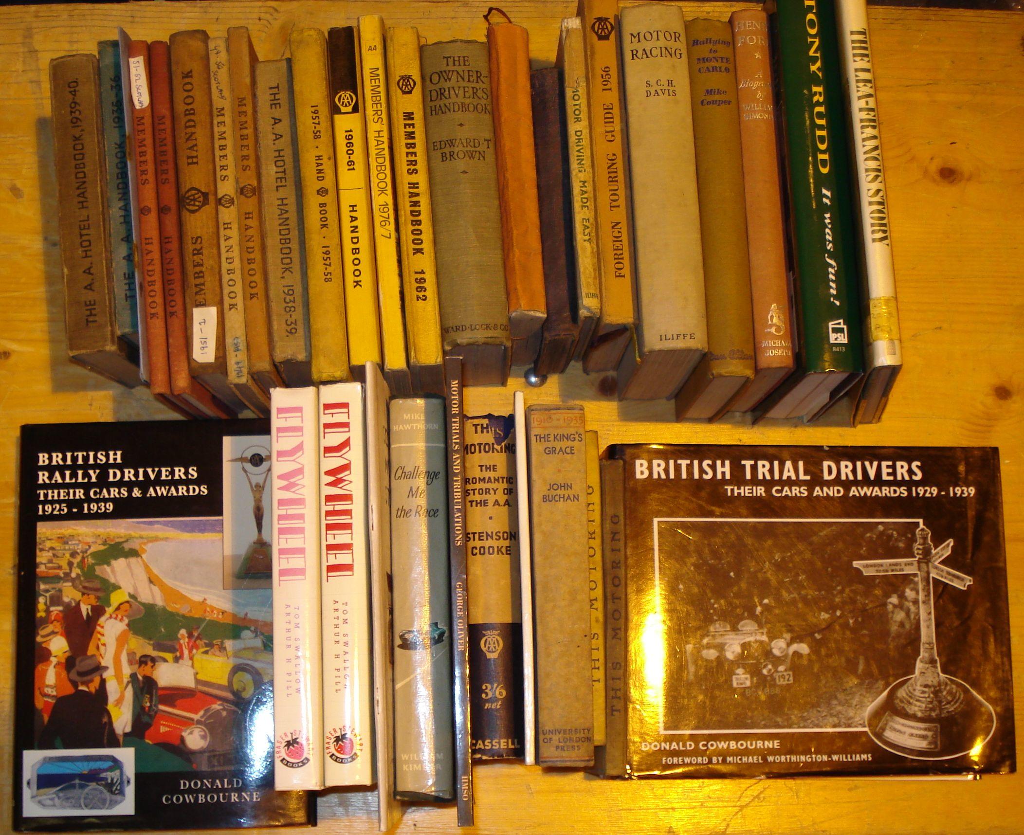 Bonhams Cars Assorted Motoring Books