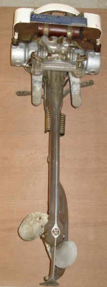 Bonhams Cars : A Super Elto Light Twin outboard motor by Ole Evinrude ...