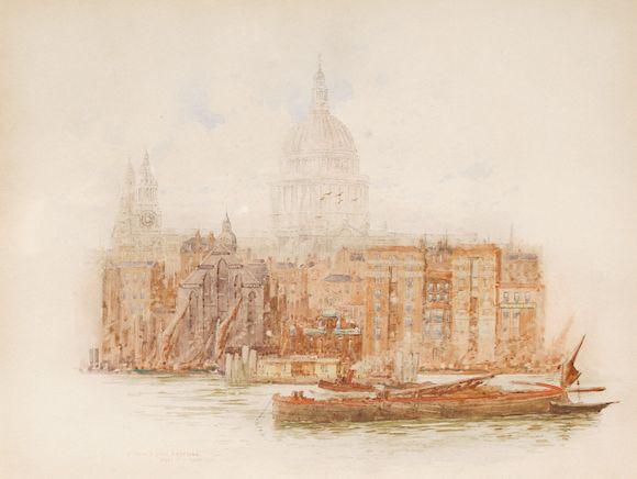 Bonhams : Frederick Edward Joseph Goff (British, 1855-1931) 'St Paul's ...