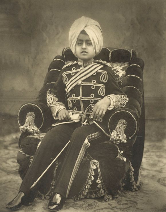 Bonhams : PATIALA Portrait of Maharaja Bhupinder Singh of Patiala