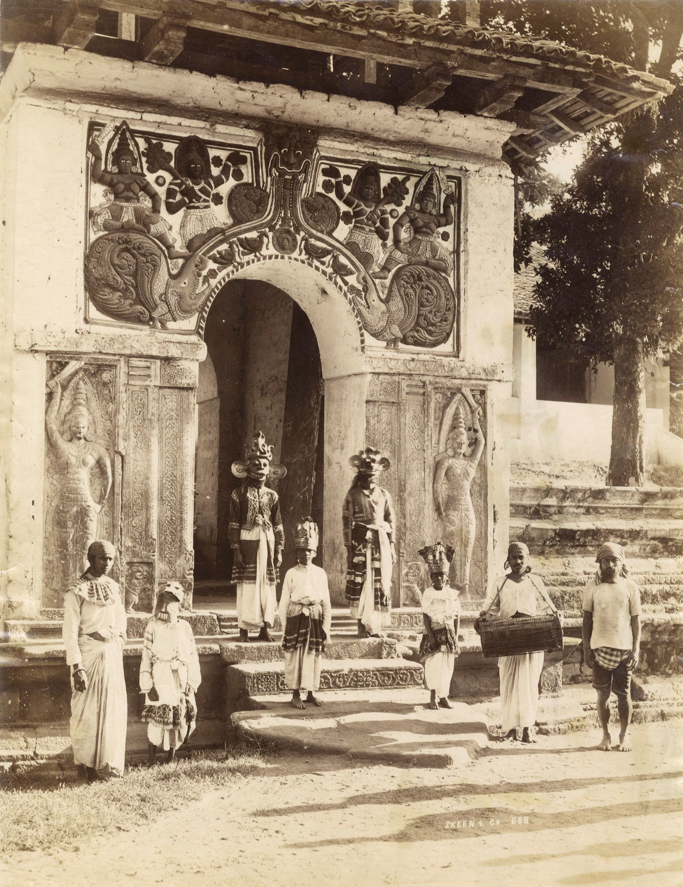 Bonhams : CEYLON A group of thirteen images of Singhalese interest, and ...