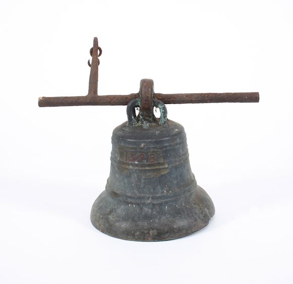 Bonhams : A dated Elizabethan bellPossibly by Robert Orrell of Wigan ...