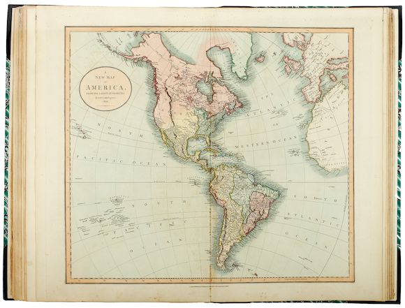 Bonhams : CARY (JOHN) Cary's New Universal Atlas containing distinct ...