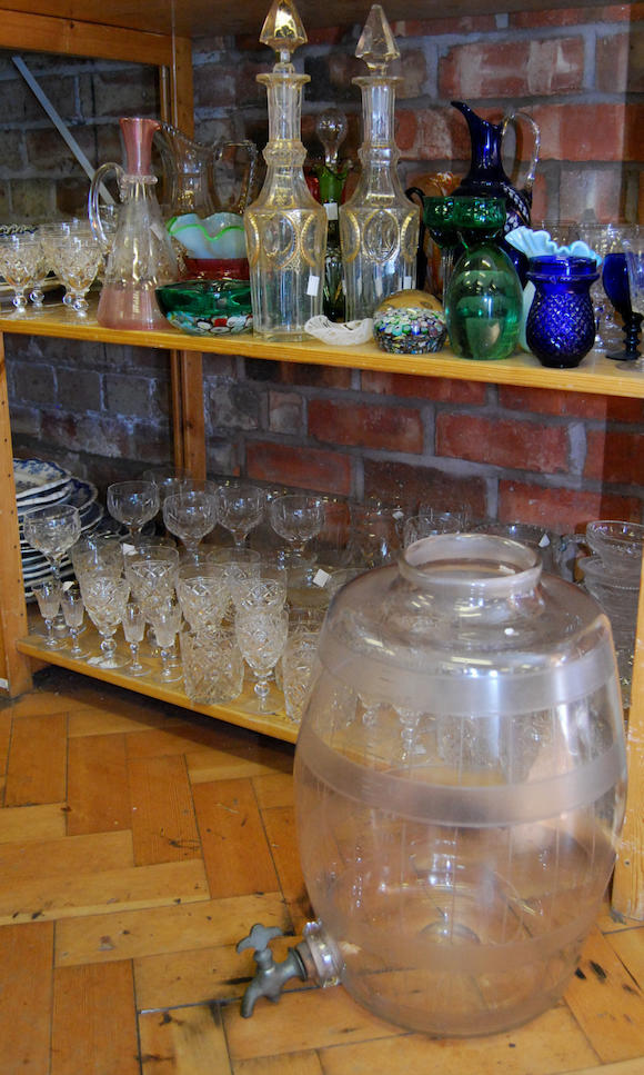 Bonhams A Large Quantity Of Various Glasswares