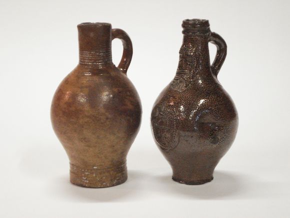 Bonhams : A stoneware pitcher, German 17th/18th century