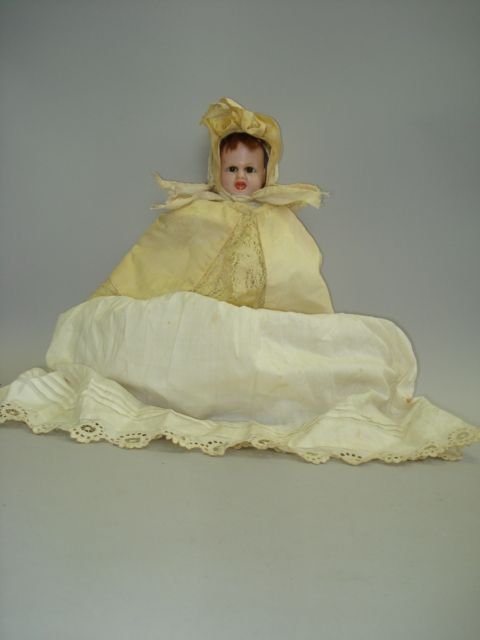 Bonhams : Early wax two-faced doll