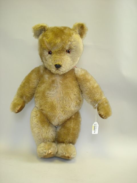 Bonhams : Large Chiltern Hugmee Teddy bear, 1950's