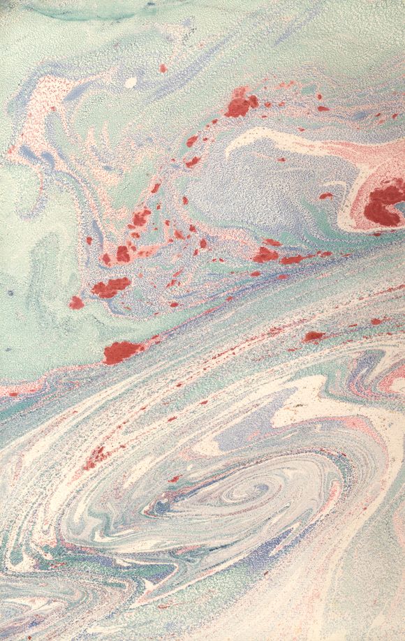 Bonhams : MARBLED PAPER A bound volume of 102 samples of marbled papers ...