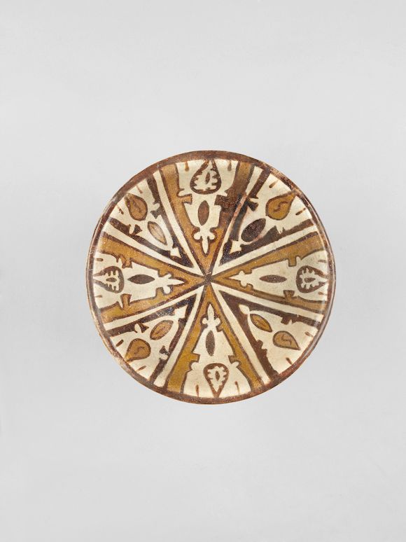 Bonhams : An Abbasid lustre pottery Bowl Mesopotamia, 9th Century