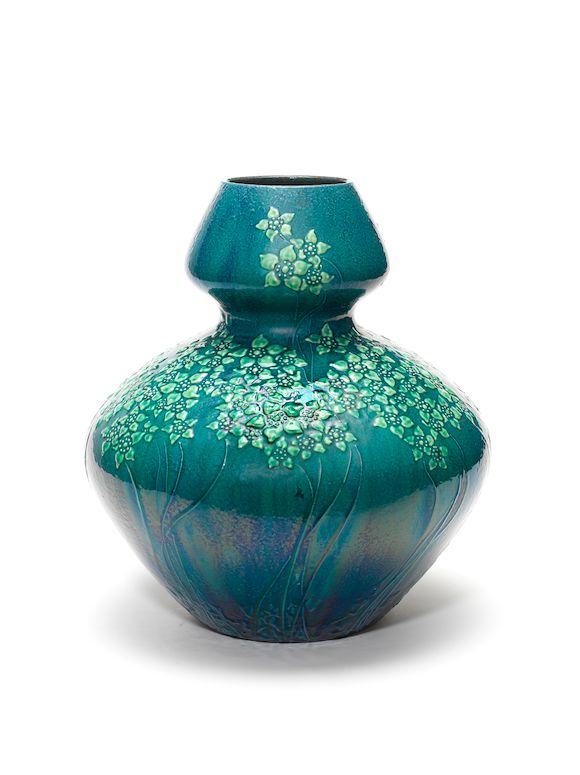 Bonhams : Frederick Rhead for Wardle & Co a Large 'Hadcote' Pattern ...