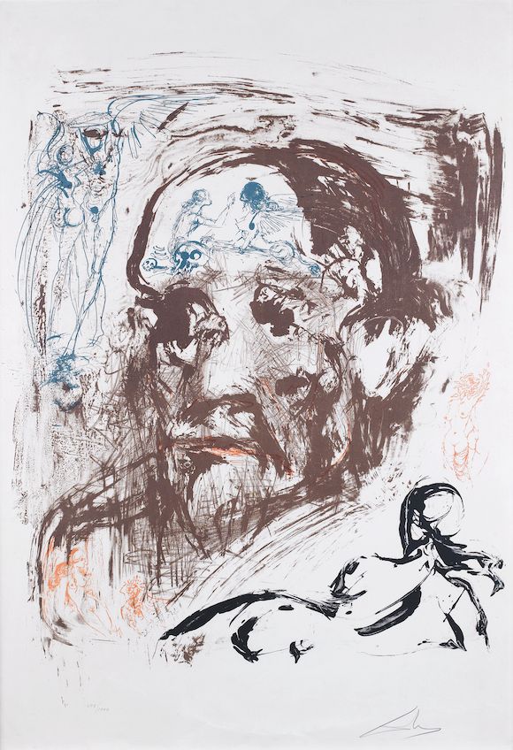Bonhams : Salvador Dali (Spanish, 1904-1989), Dali Freud Freud ...