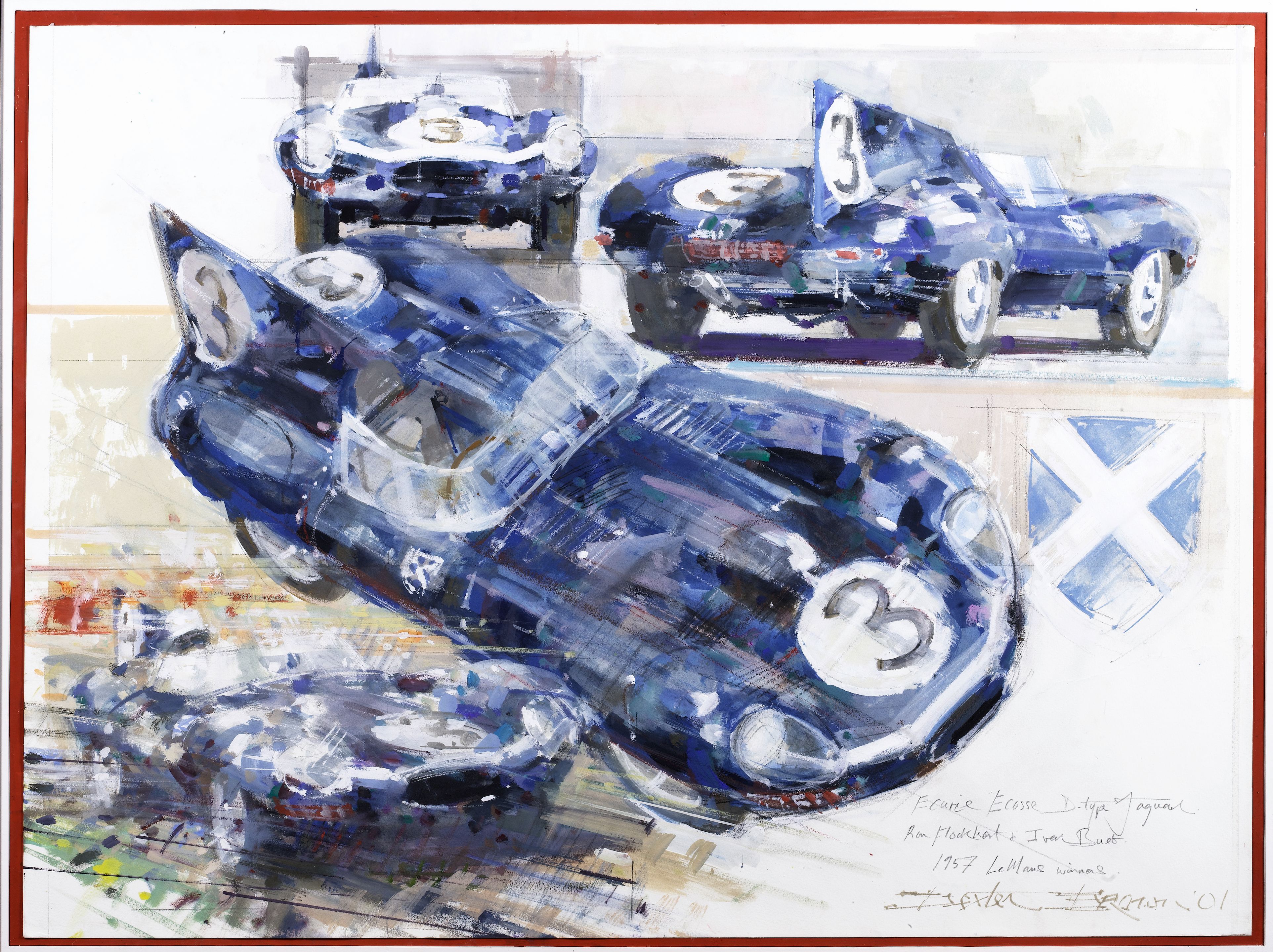 Bonhams Cars : Dexter Brown (1942 - ); '1957 Le Mans Winners ...