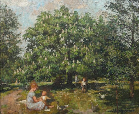 Bonhams : Bernard Dunstan, R.A. (British, born 1920) The artist's wife ...