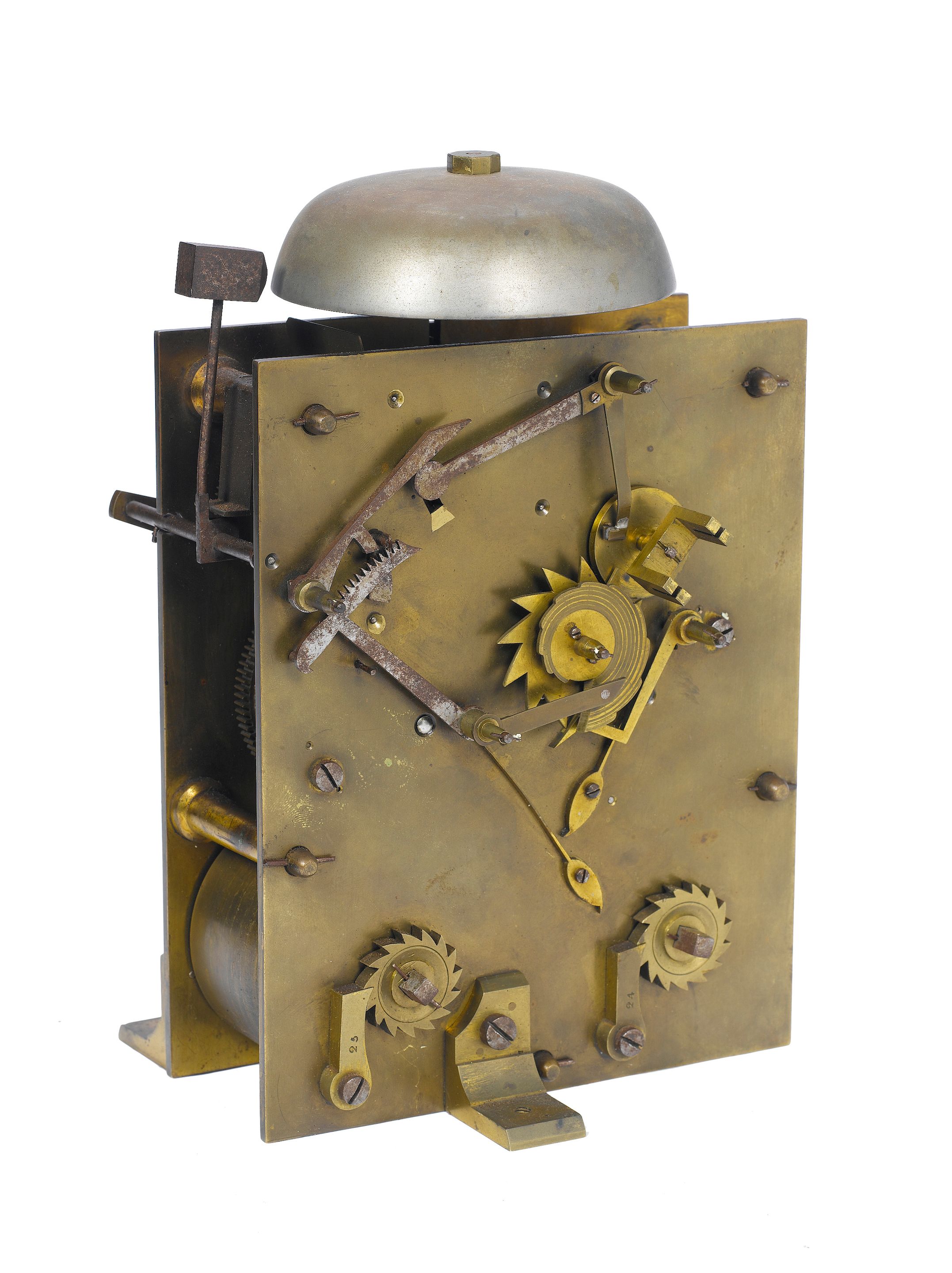 Bonhams : A late 19th century turret clock movement Dent, number 1427