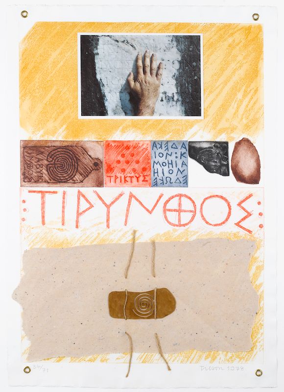 Bonhams : Joe Tilson RA (British, born 1928) A small collection ...