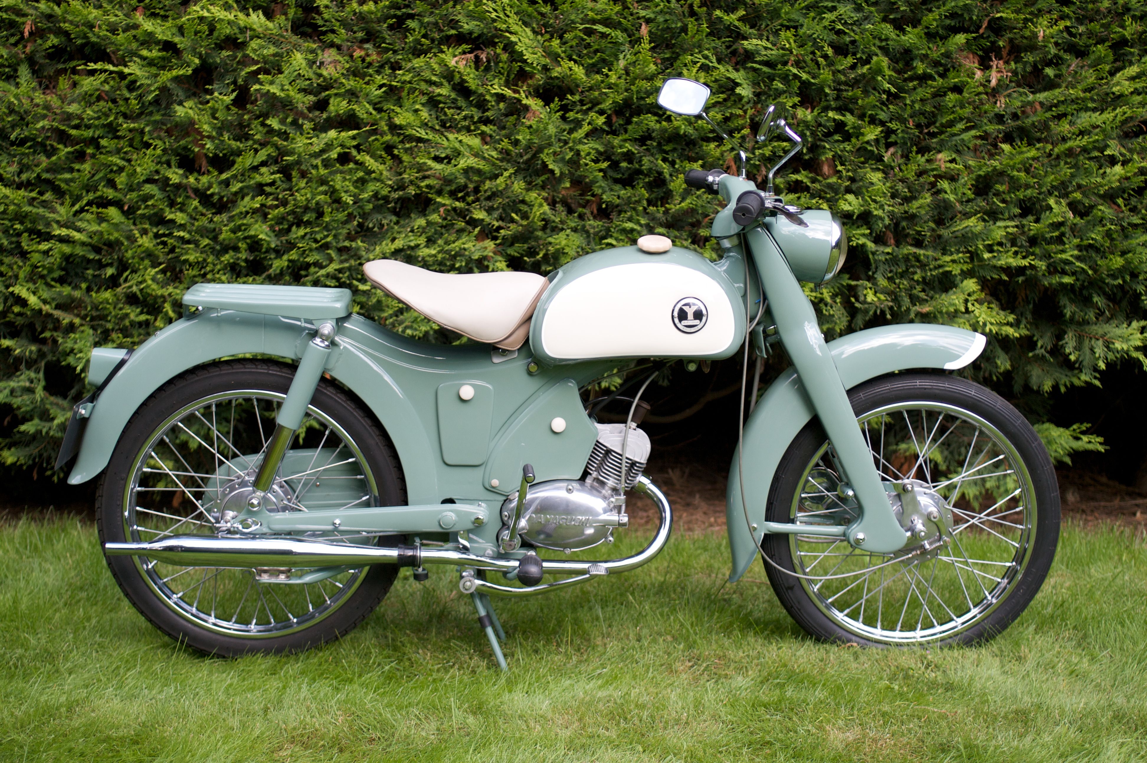 Bonhams Cars : 1959 Yamaguchi 49cc AP10 Auto Pet Moped Frame no. 59AP ...