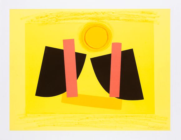 Bonhams : Sir Terry Frost R.A. (British, 1915-2003) Sun Up Newlyn ...