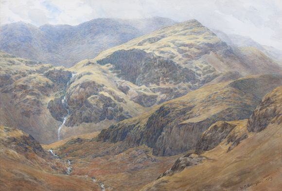 Bonhams : William Gersham Collingwood (British, 1854-1932) " Raven Tor ...