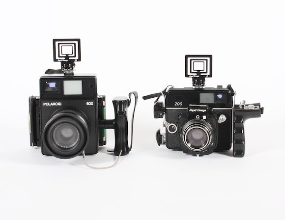 Bonhams : Koni-Omega and Polaroid cameras