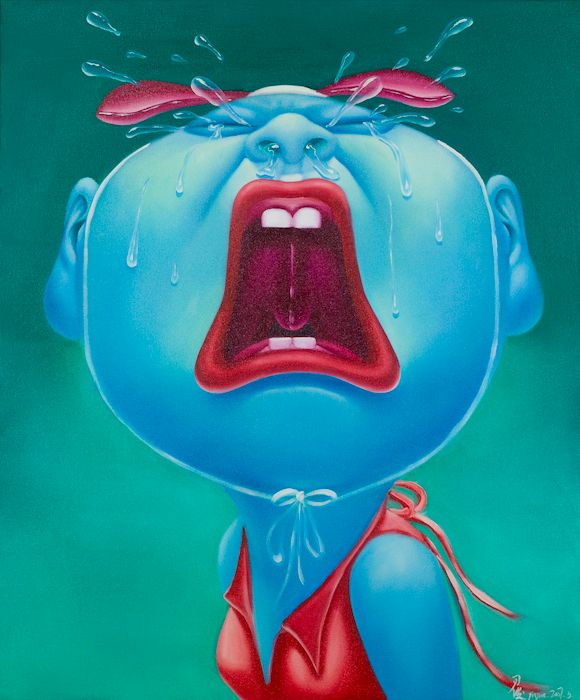 Bonhams : Yin Jun (Chinese, born 1974) 'Crying #7', 2007