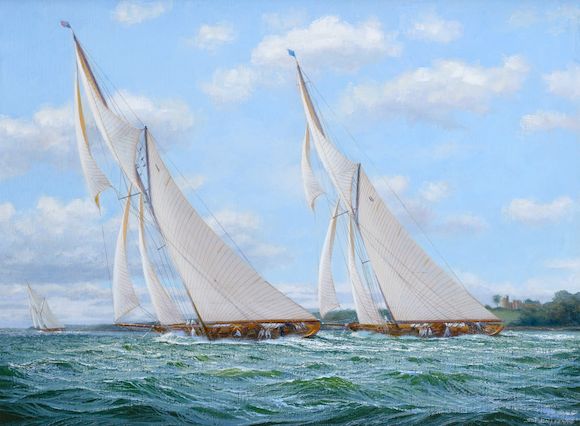 Bonhams : Stephen J. Renard (British, born 1947) Britannia, Lulworth ...