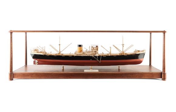 Bonhams : A builder's model of the Bank Line ship MV Eastbank, 1947 ...