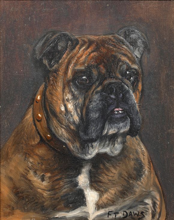 Bonhams : Frederick Thomas Daws (British, born 1878) Portrait of a ...