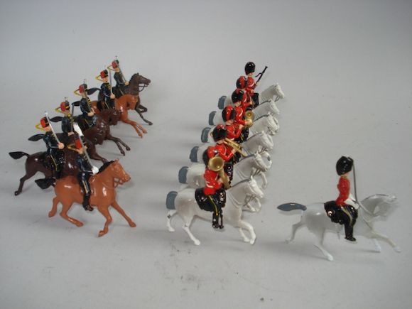 Bonhams : Britains set 1720, Mounted Band of the Royal Scots Greys 13