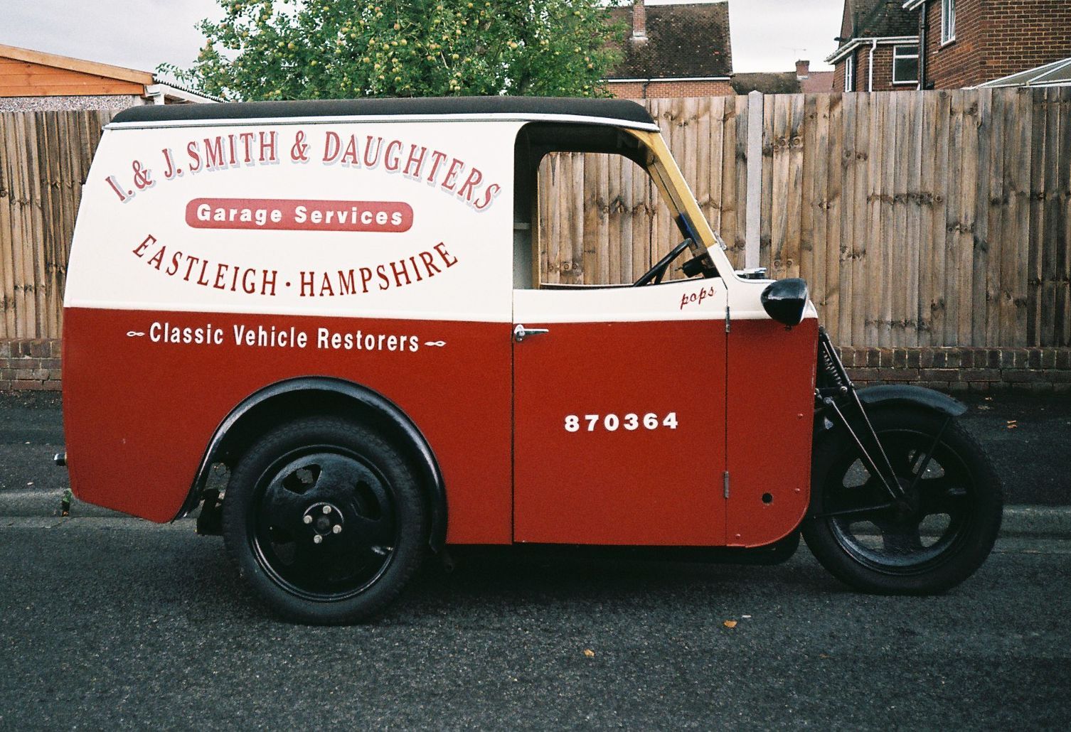 Bonhams Cars : c.1935 James 10hp 8cwt 'Samson' Handyvan Frame no. 5266 ...