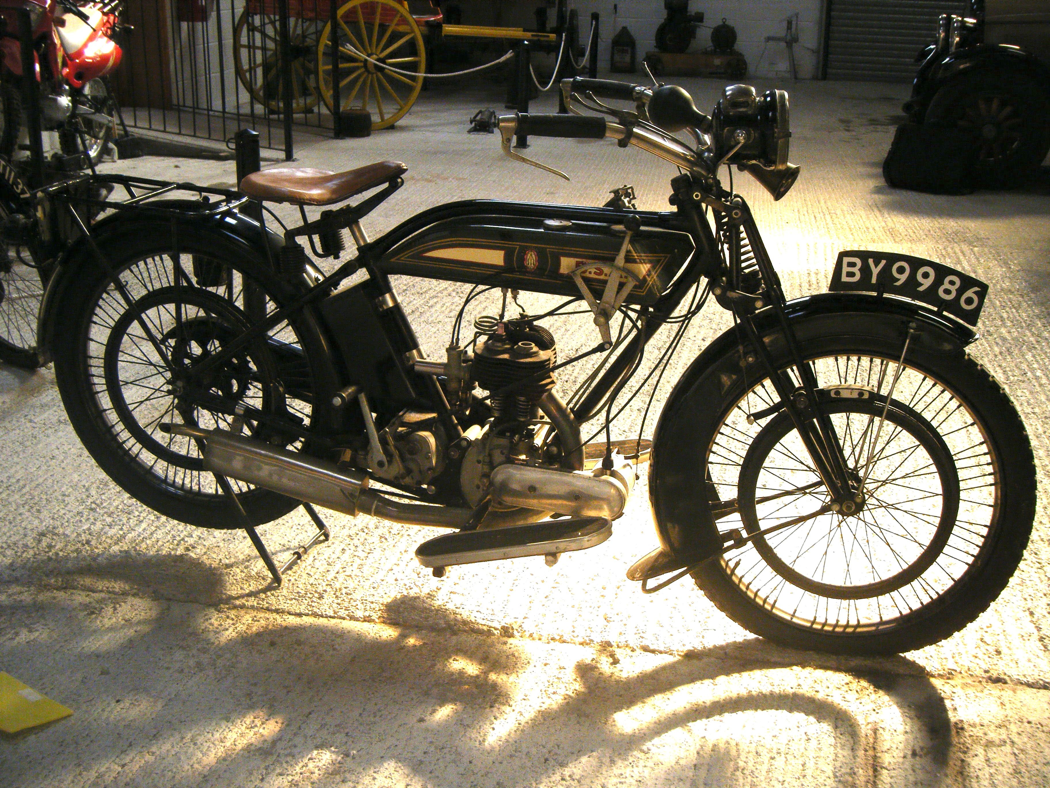 1924 BSA 349cc Model L Registration no. BY 9986 Frame no. D3213 Engine ...