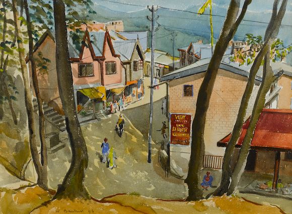 Bonhams : William Bankier Henderson (British, 1903-1993) A set of six ...