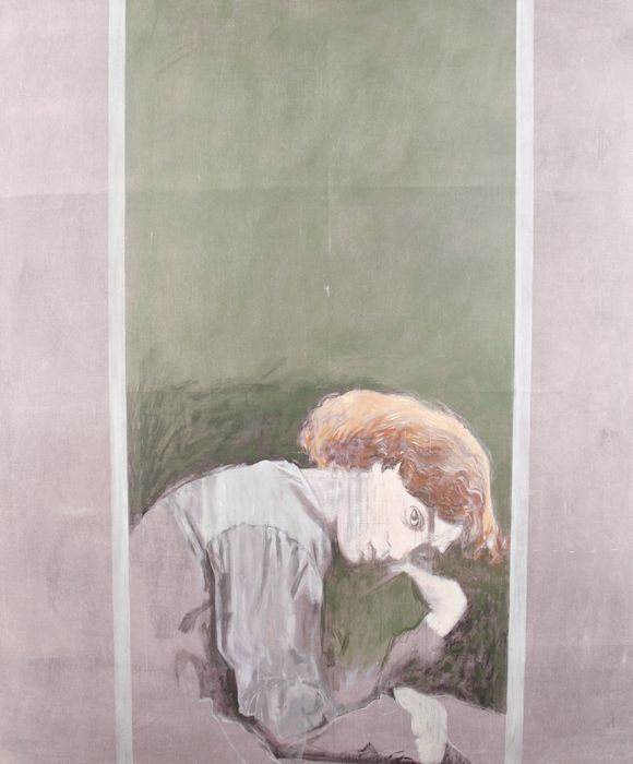 Bonhams : Bryan Organ (British, born 1935) Figure study