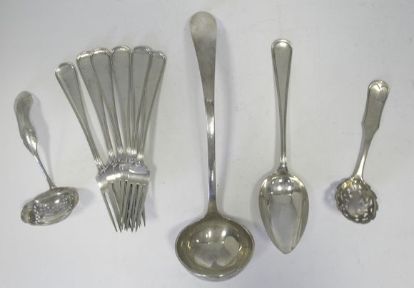 Bonhams : A quantity of 20th century Dutch silver flatware, 1924-1929 ...