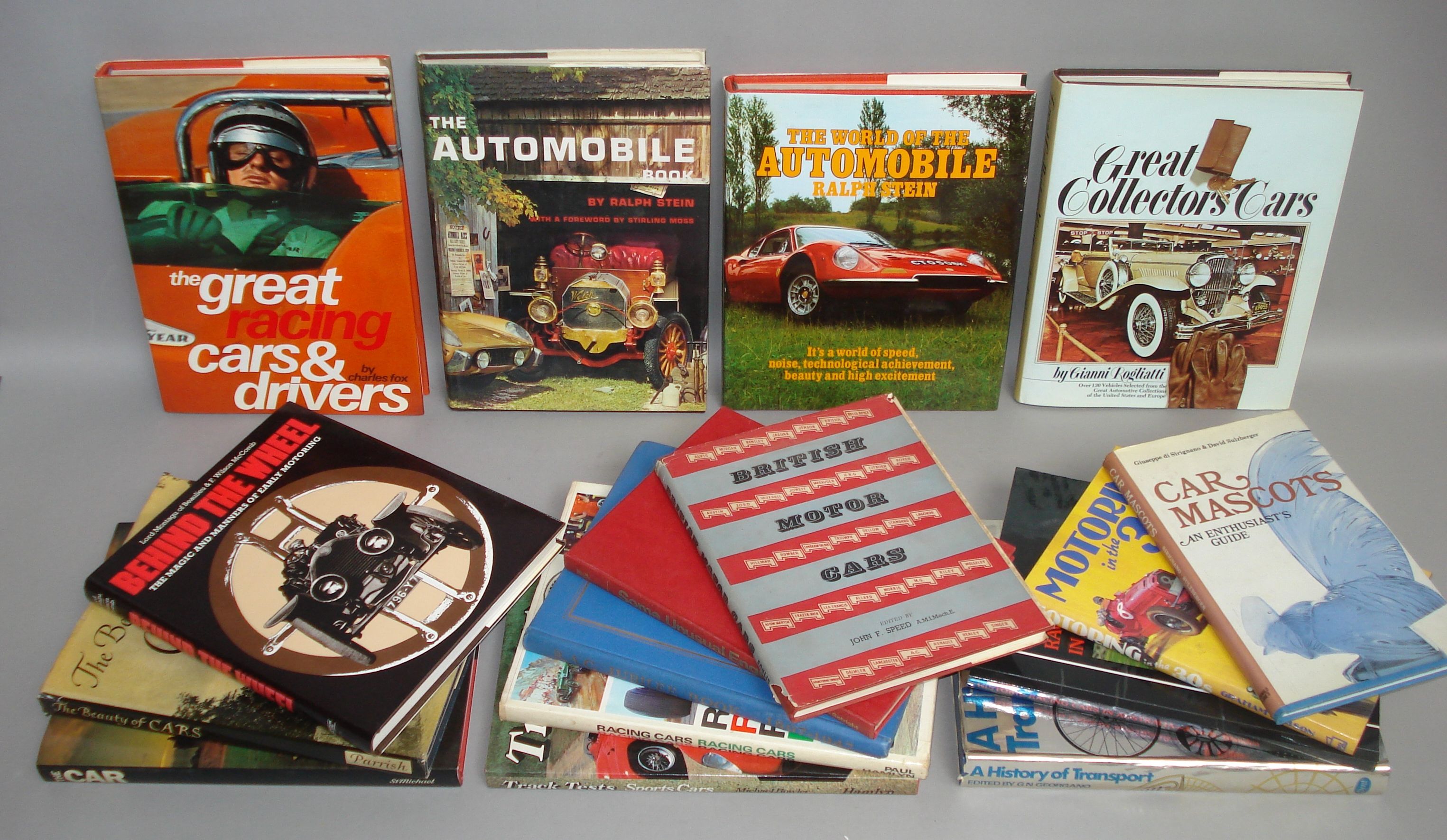 Bonhams Cars : A good quantity of motor racing and motoring related books,